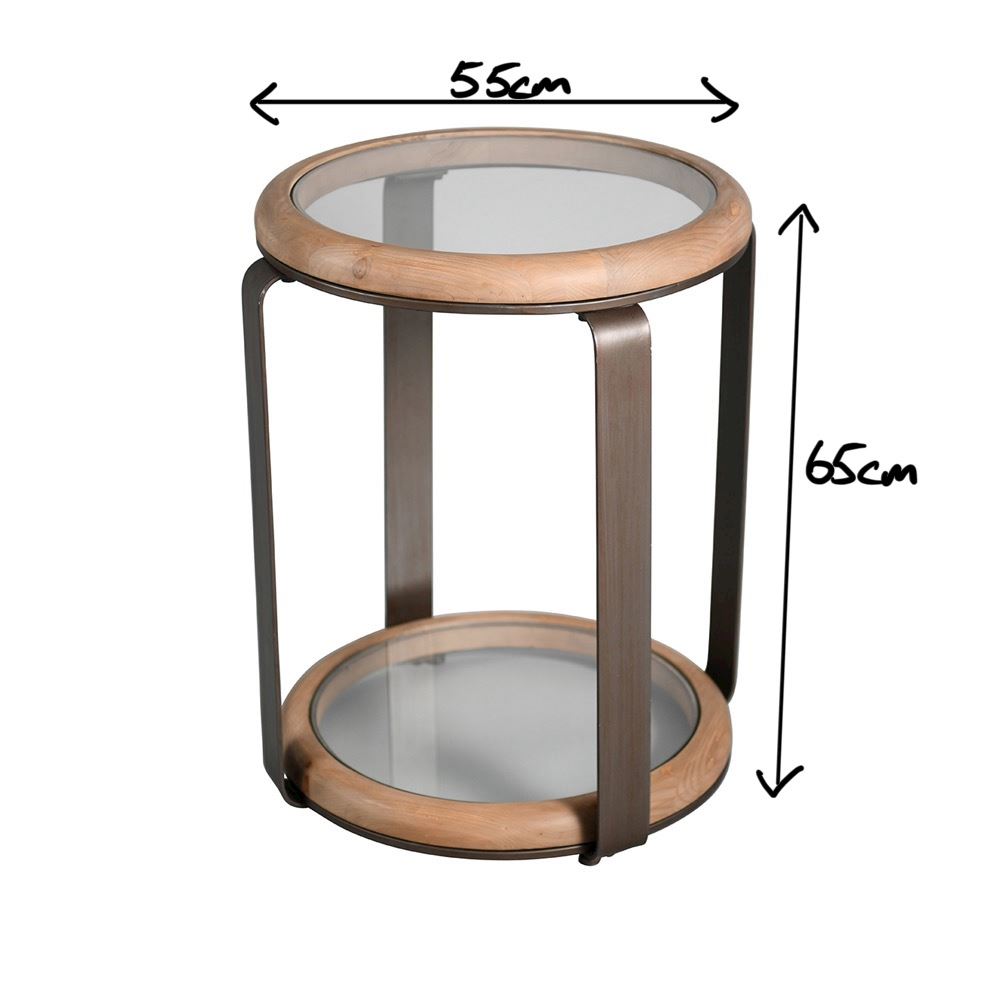 Curved Side Table — JA Lyttle