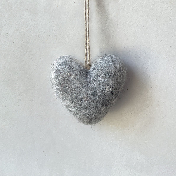 Grey Felt Heart — JA Lyttle