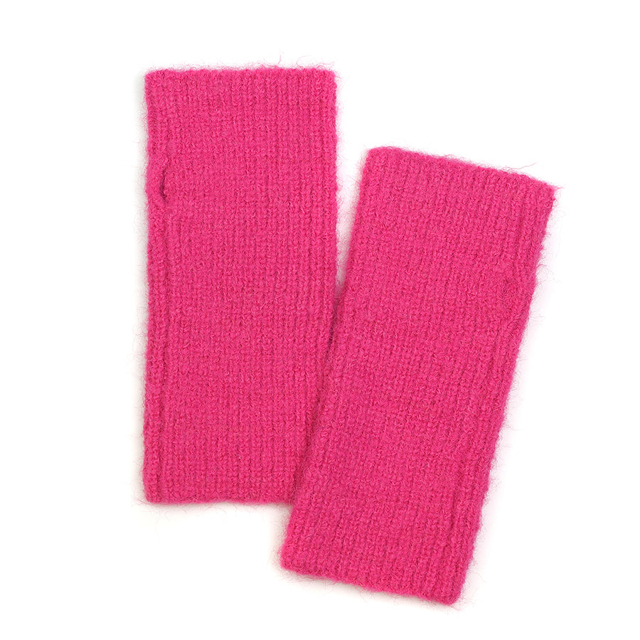 Bright Rose Wristwarmers — JA Lyttle