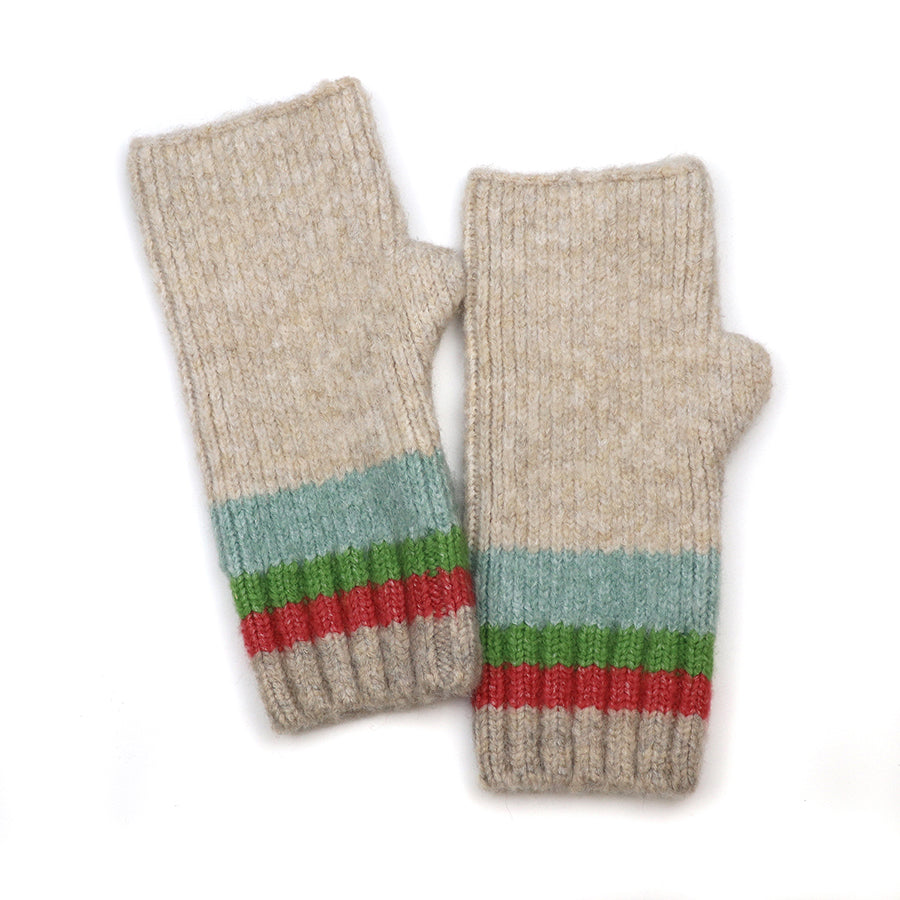 Beige Wristwarmers — JA Lyttle