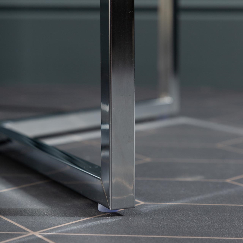 Set of 2 Chrome Side Tables — JA Lyttle