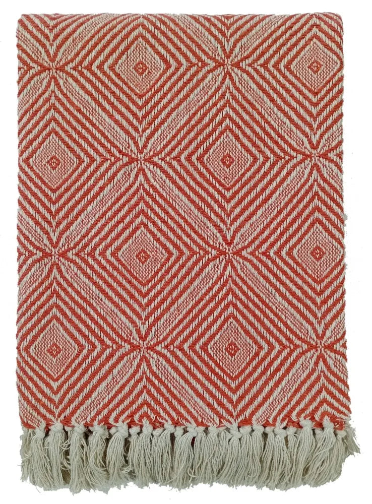 Vasant Rust Throw — JA Lyttle
