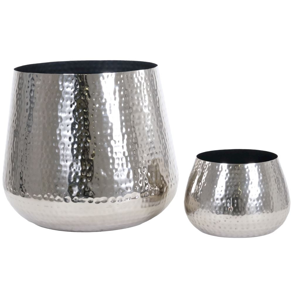 Chrome Planters — JA Lyttle