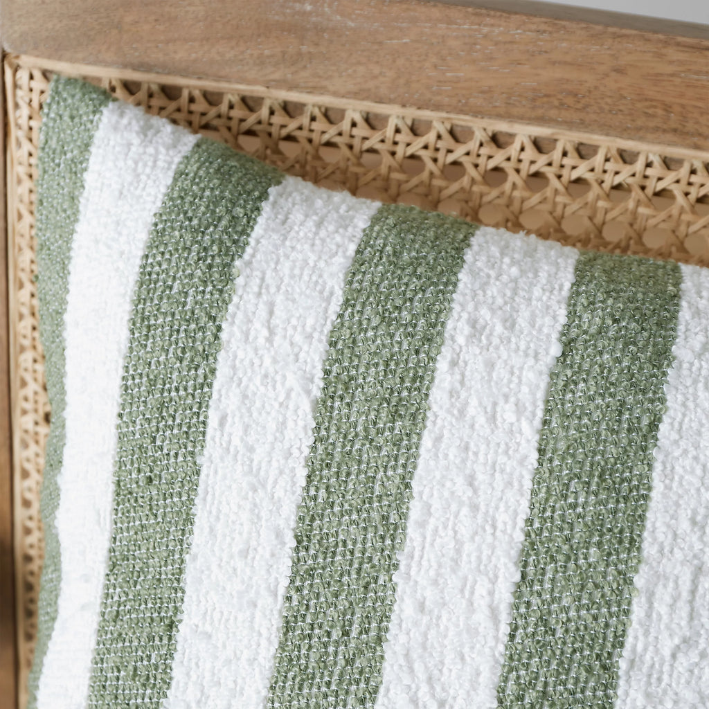 Boucle Stripe | Olive — JA Lyttle