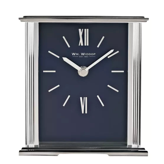 Silver Mantel Clock — JA Lyttle