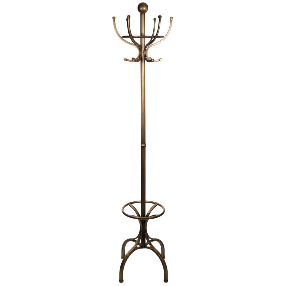 Antique Brass Coat Stand — JA Lyttle